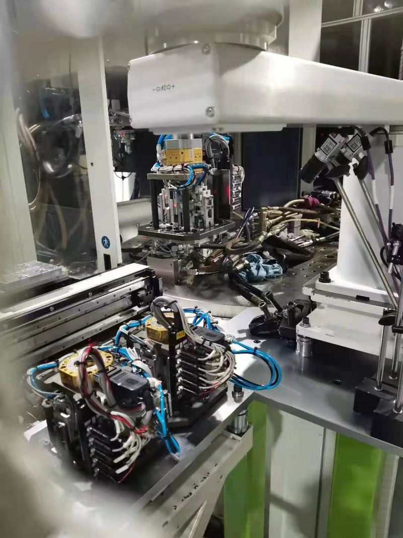 Loading And Unloading Of Automotive Electronic Products Production Process